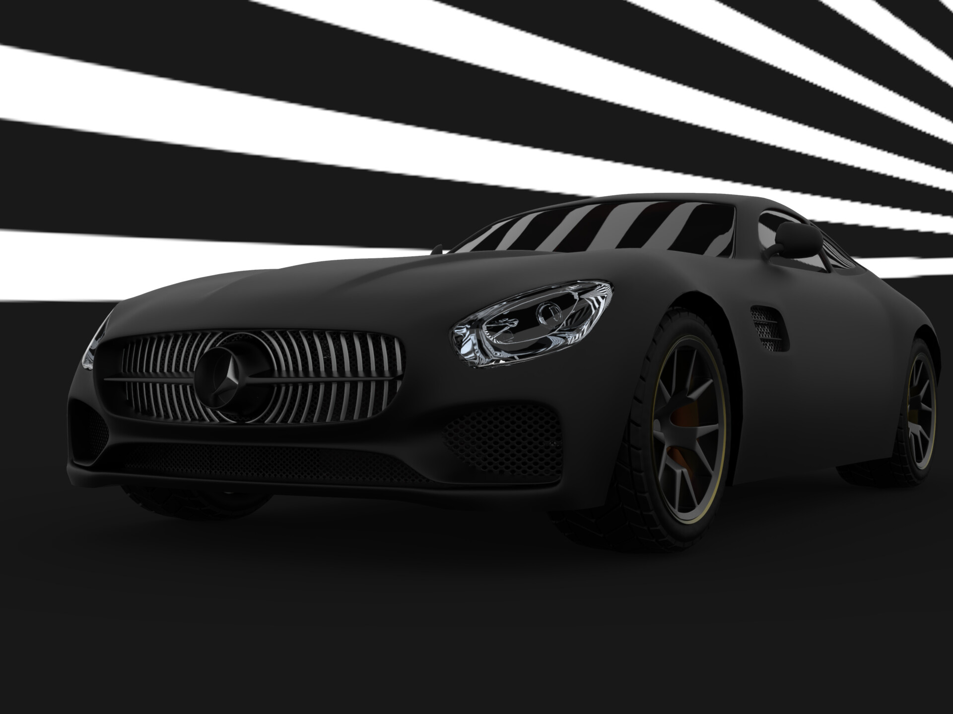 ArtStation - Refined M - Benz AMZ GT