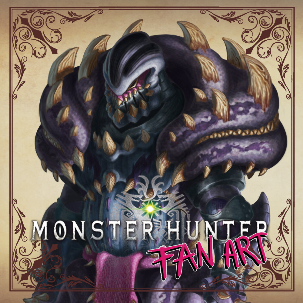 Léon Leclerc - Monster Hunter Fan art : Toxinodon Armor