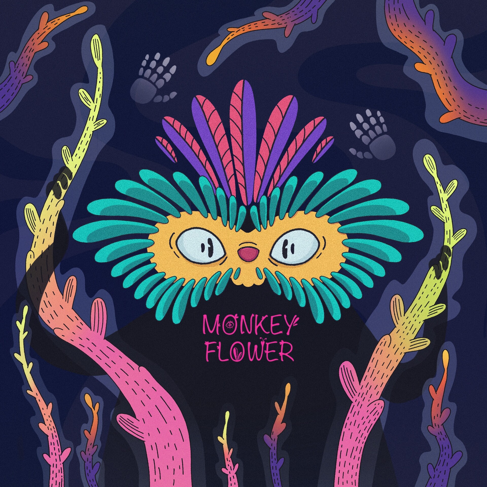 ArtStation - Monkey flower