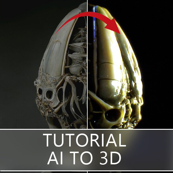ArtStation - Tutorial - Midjourney to 3D
