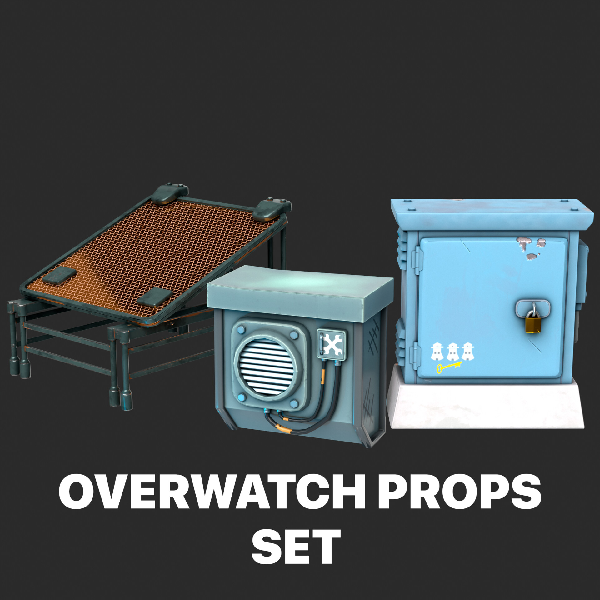 ArtStation - Overwatch Props