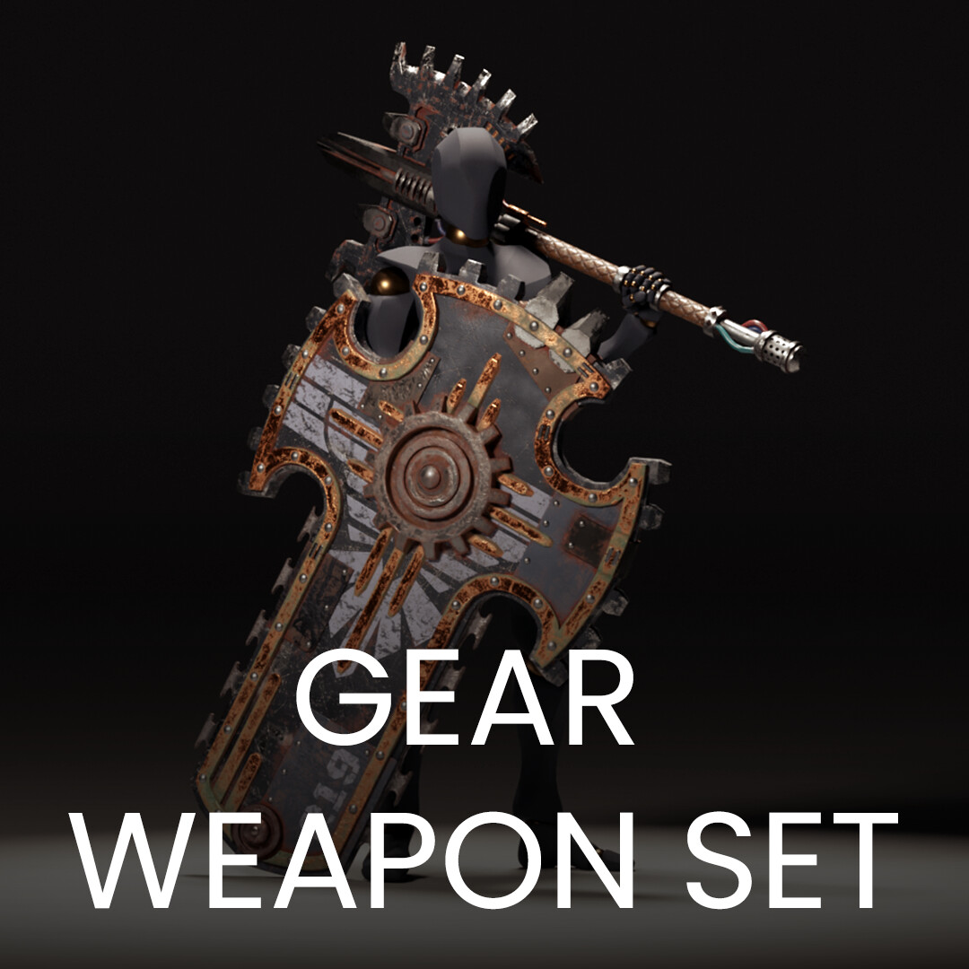 ArtStation - Gear Weapon Set