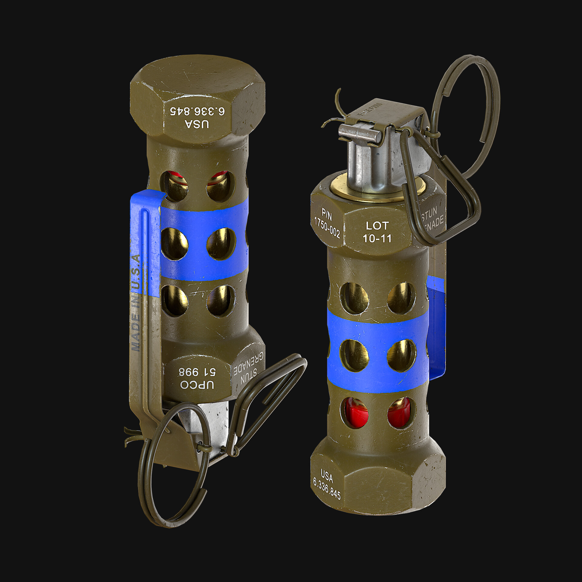 ArtStation - Grenade "M84"