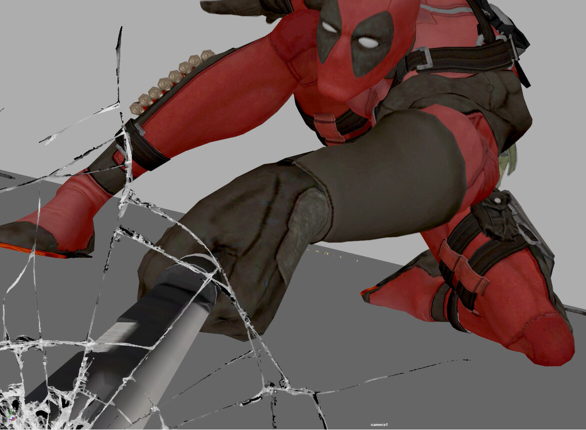 ArtStation - Deadpool animation
