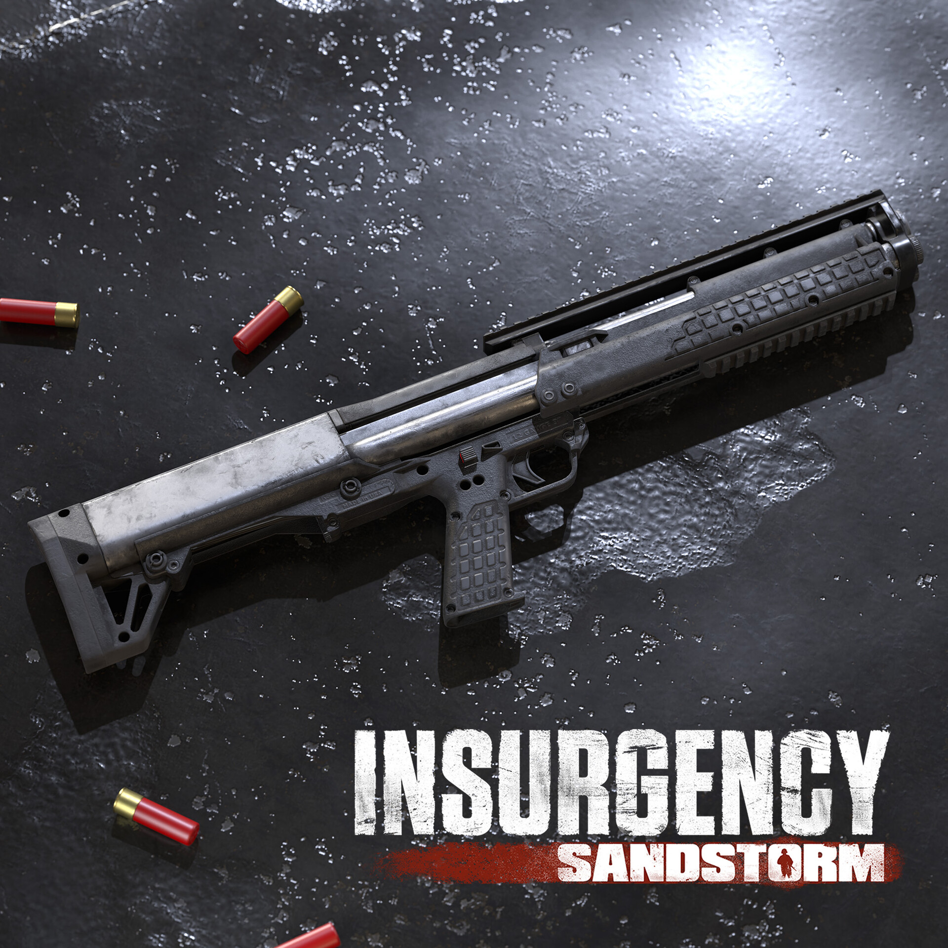 ArtStation - KSG shotgun - Insurgency: Sandstorm