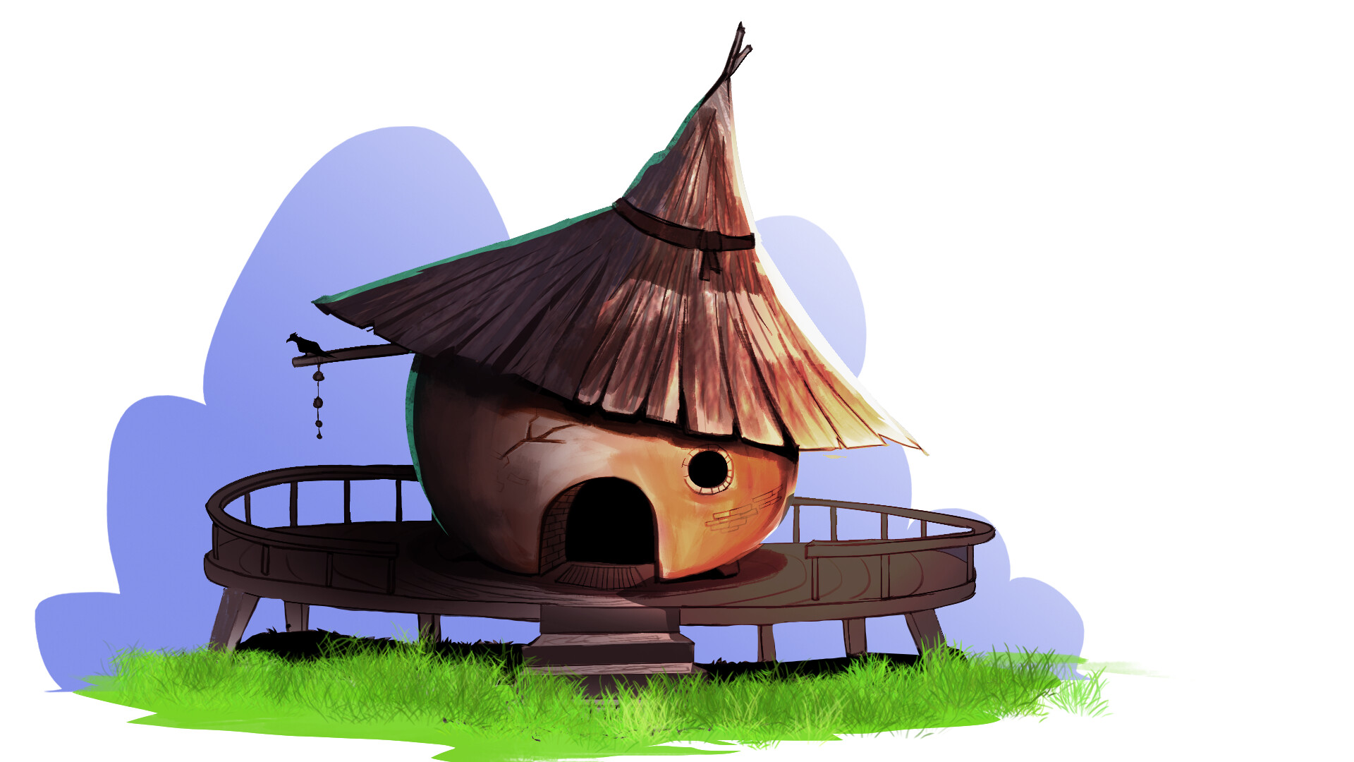 ArtStation - Tribal House prop
