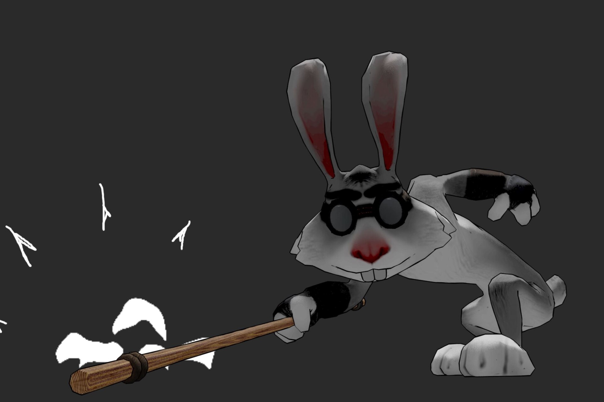 ArtStation - fight rabbit animation