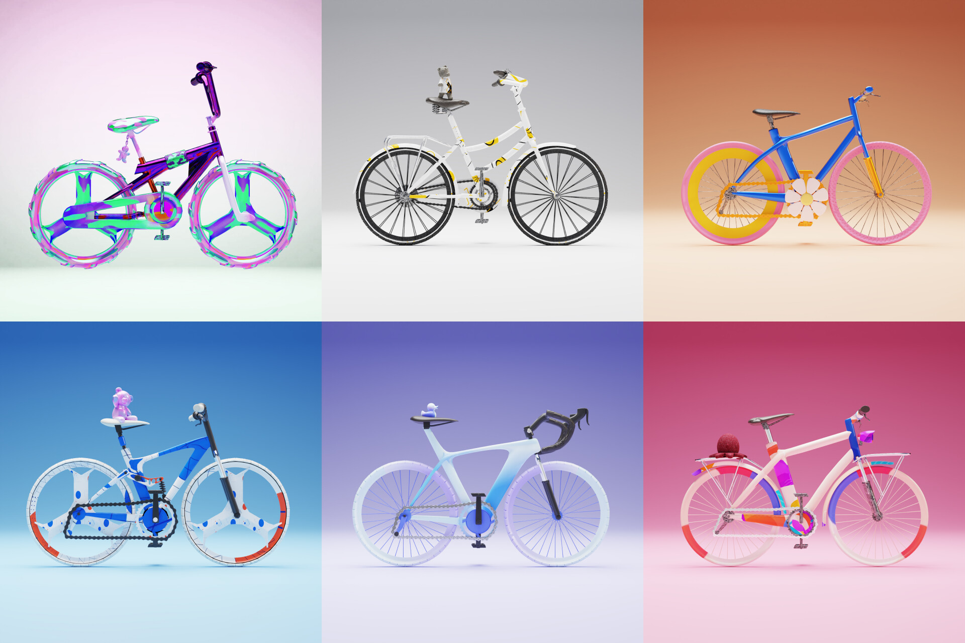 ArtStation - NFT COLLECTION | BICYCLEFI