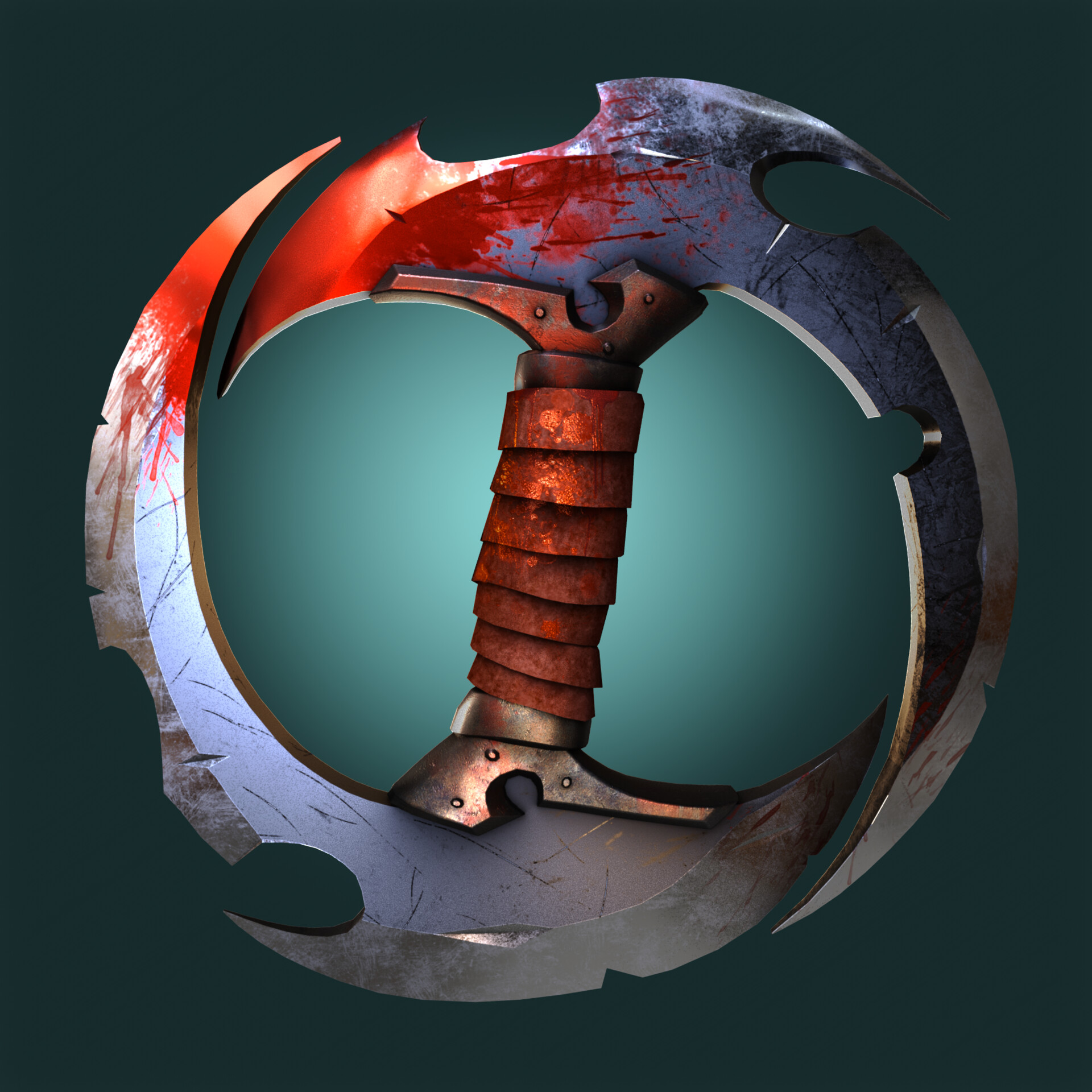 ArtStation - Weapon Knife Modeling By Adi Koriat