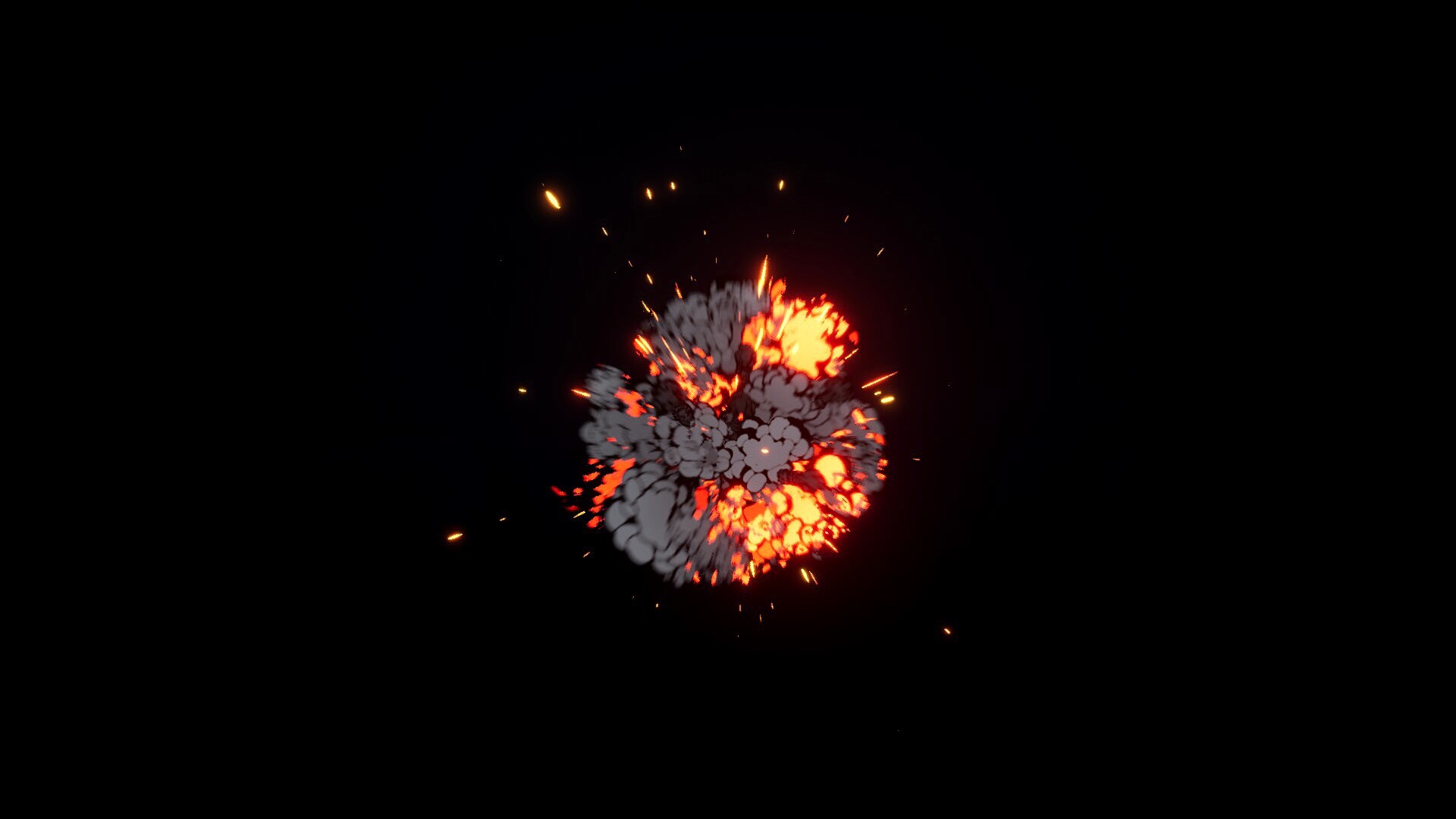 ArtStation - Simple Cartoon Explosion