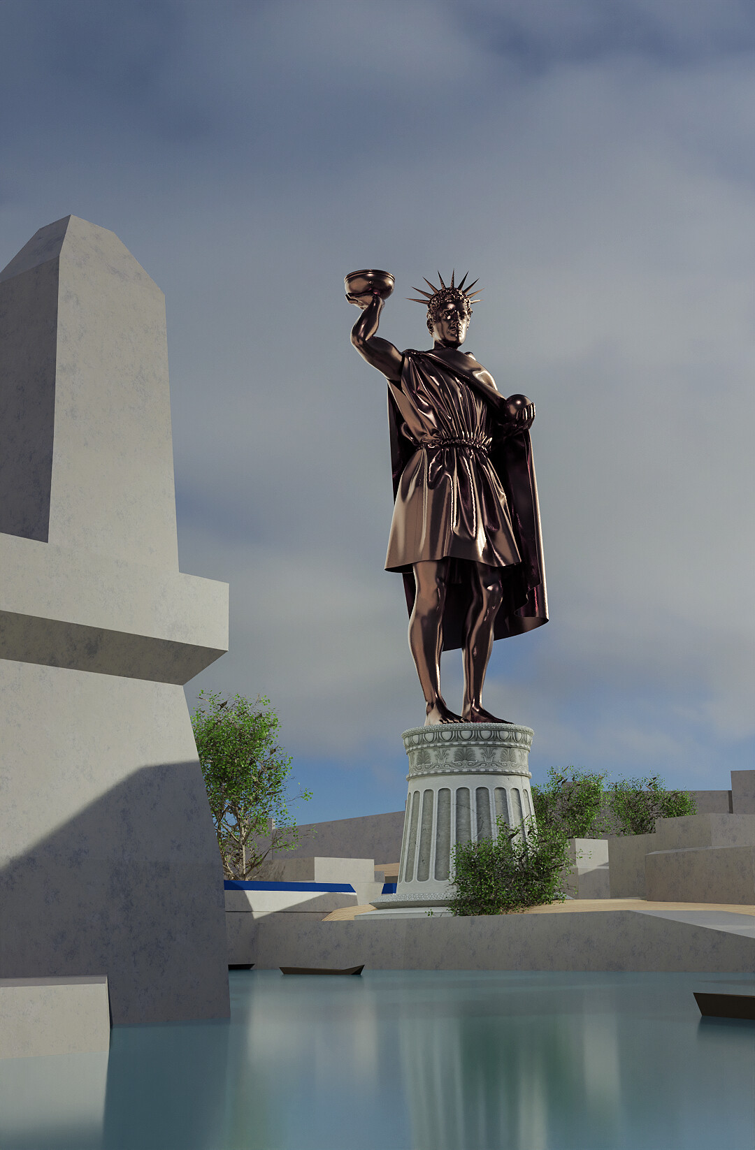 ArtStation - Colossus of Rhodes