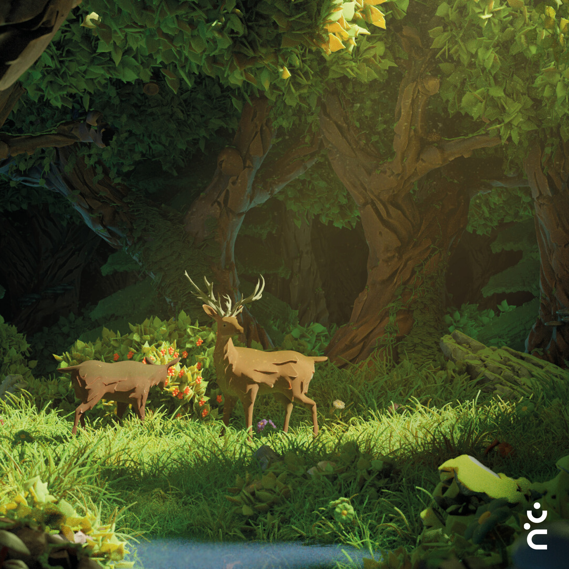 ArtStation - Stylized Forest