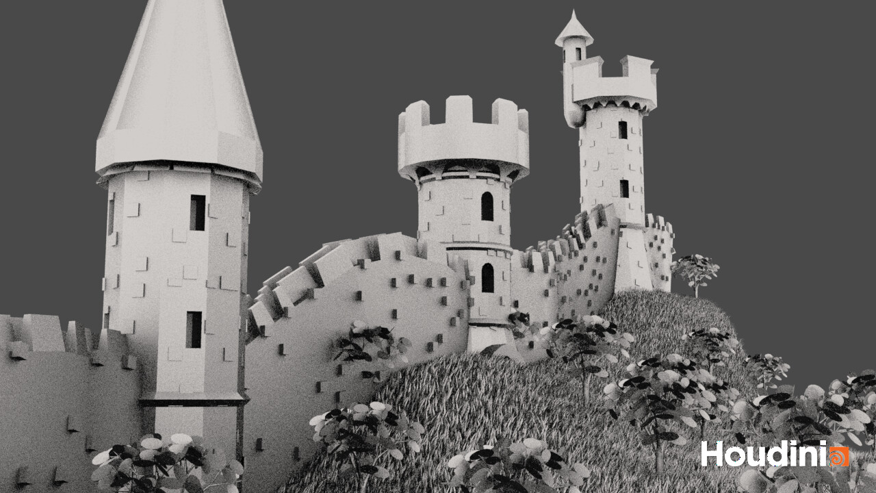 Arthur Geeraert - Medieval Procedural Tower