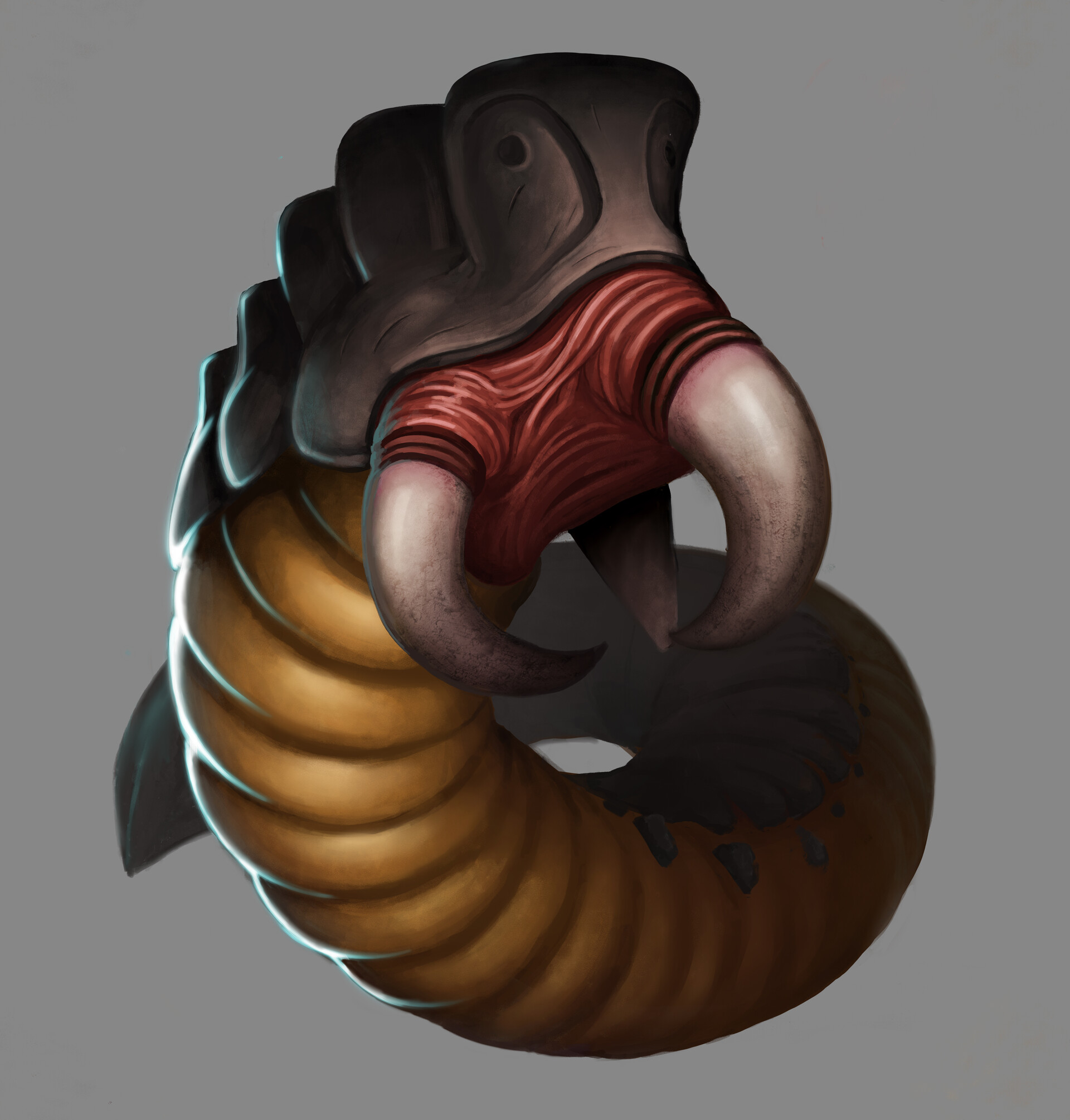 Artstation Sandworm Concept Art The Dawn