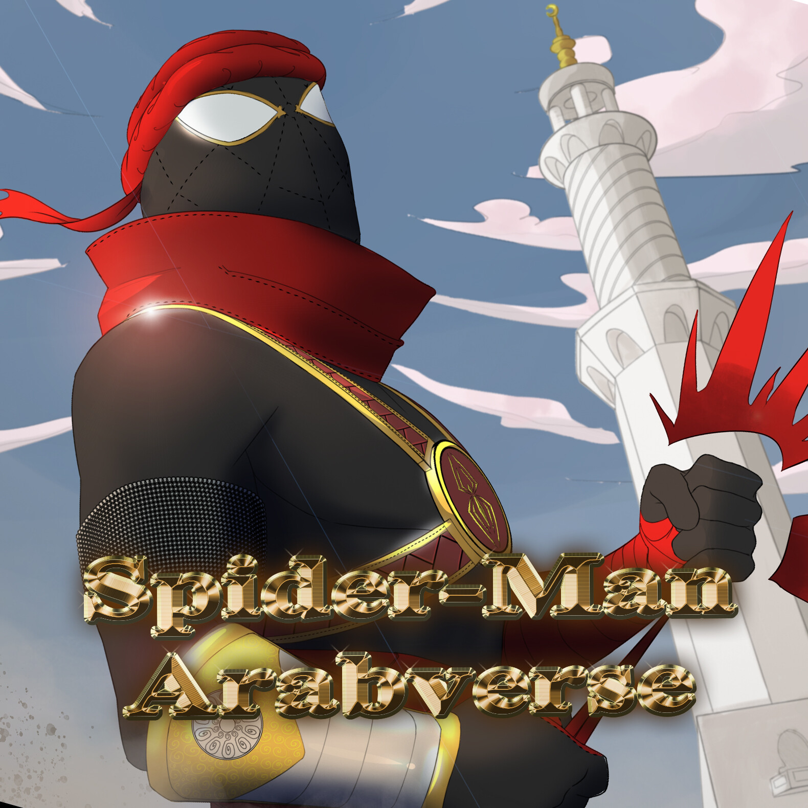ArtStation - SpiderMan-Arab Verse