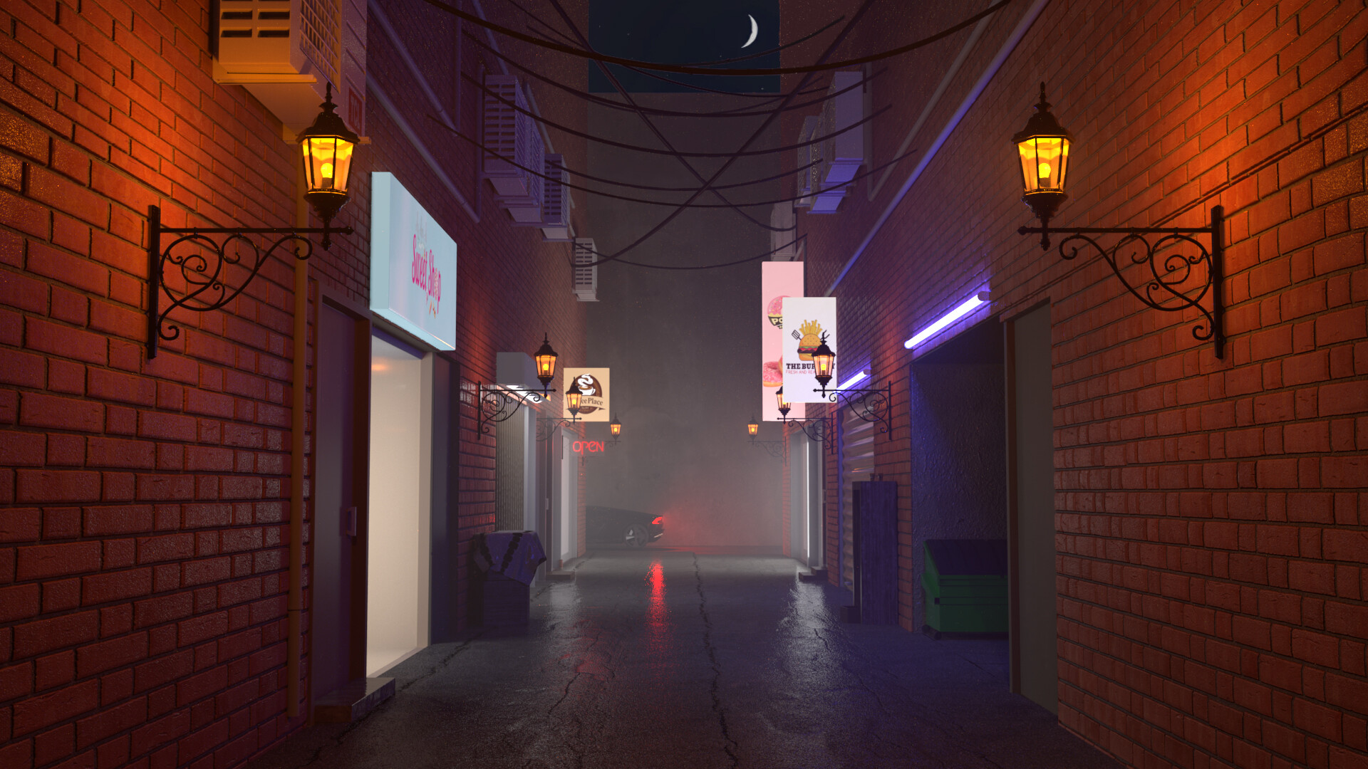 ArtStation - Alleyway