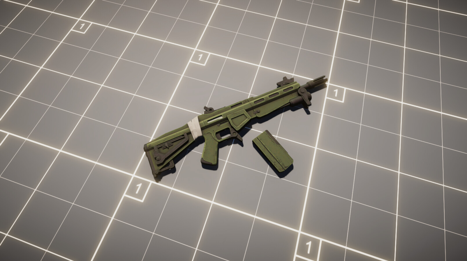 ArtStation - Assault Rifle Study - Scrap gun