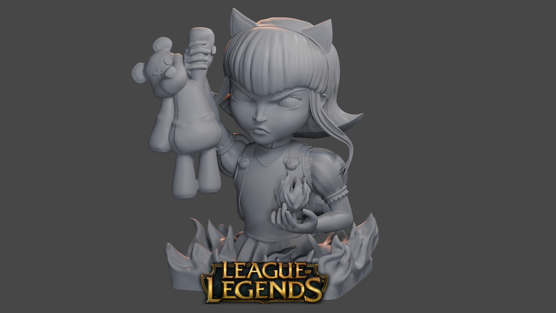 ArtStation - Annie Figure - League of Leguends