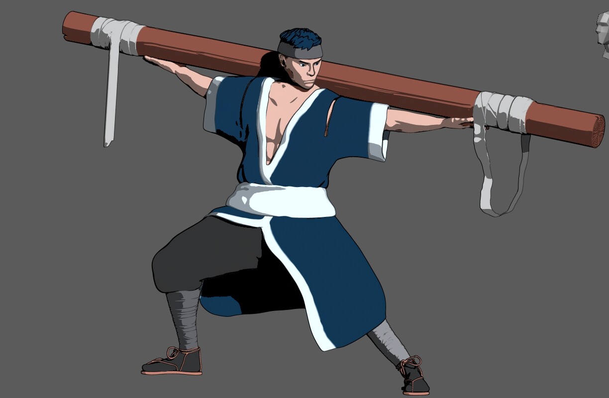 ArtStation - Shinobi Monk