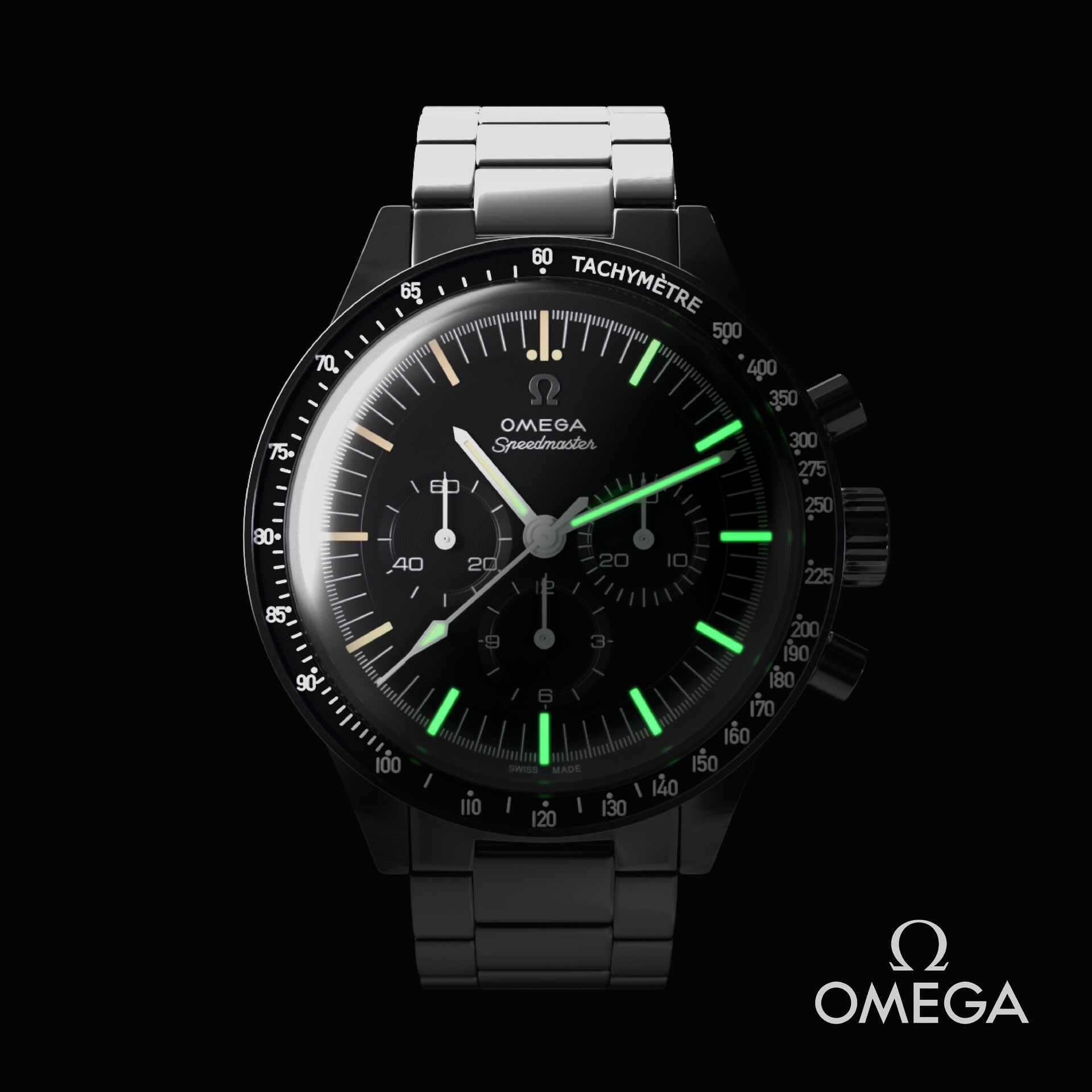 ArtStation - Omega Speedmaster Moonwatch