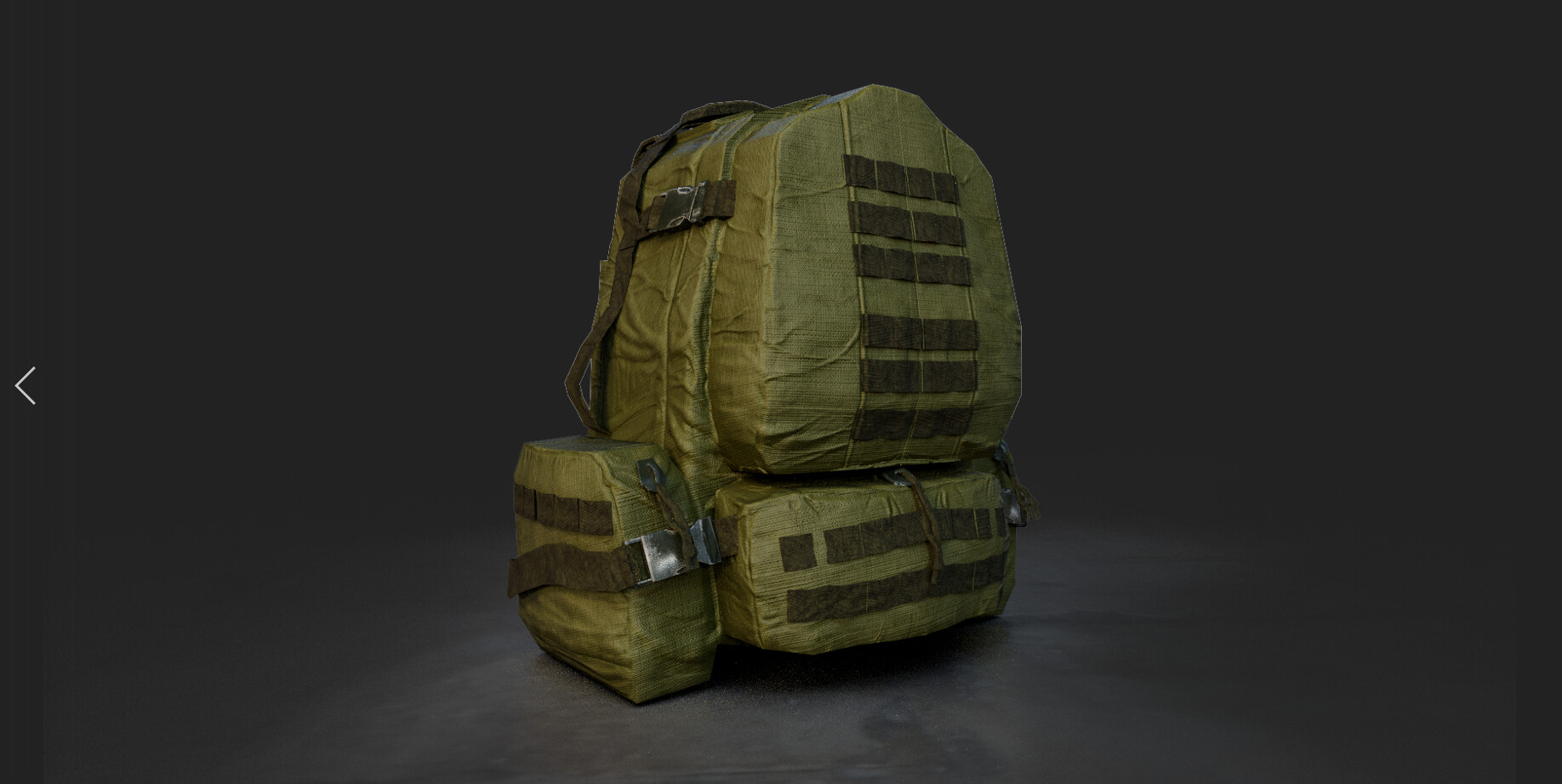 ArtStation - Army Backpack