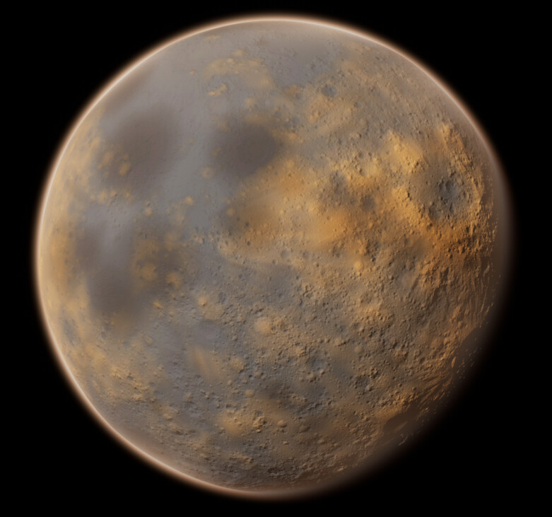 ArtStation - Moon/Lunar Substance Material