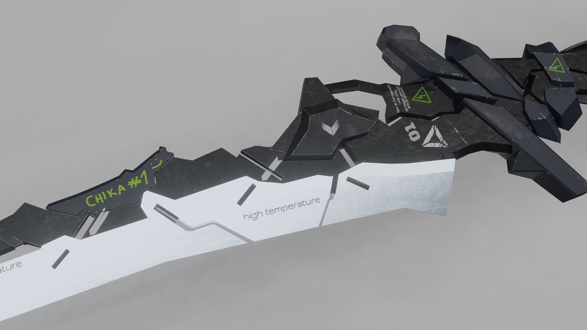 ArtStation - Futuristic sword