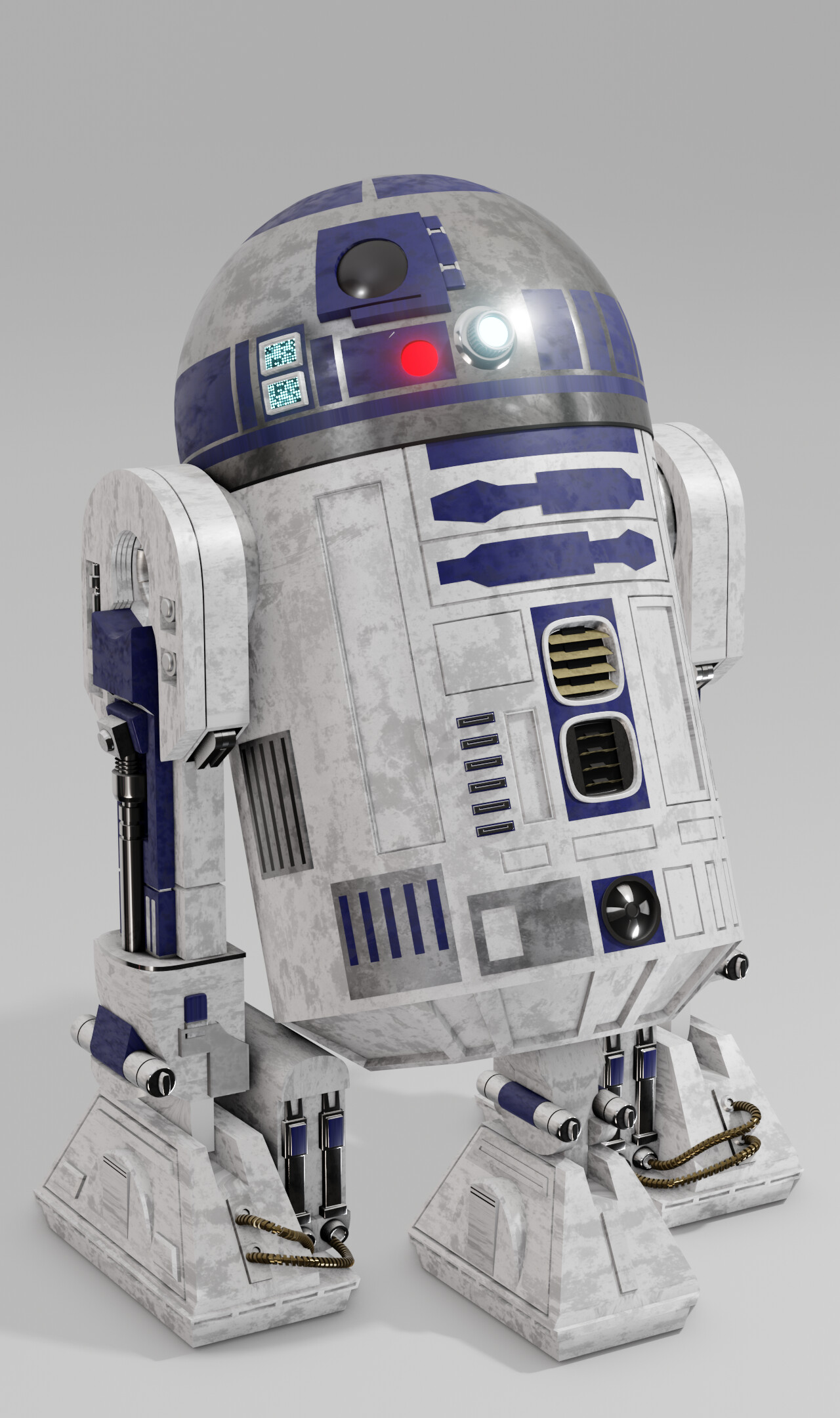 ArtStation - R2-D2 3D Model