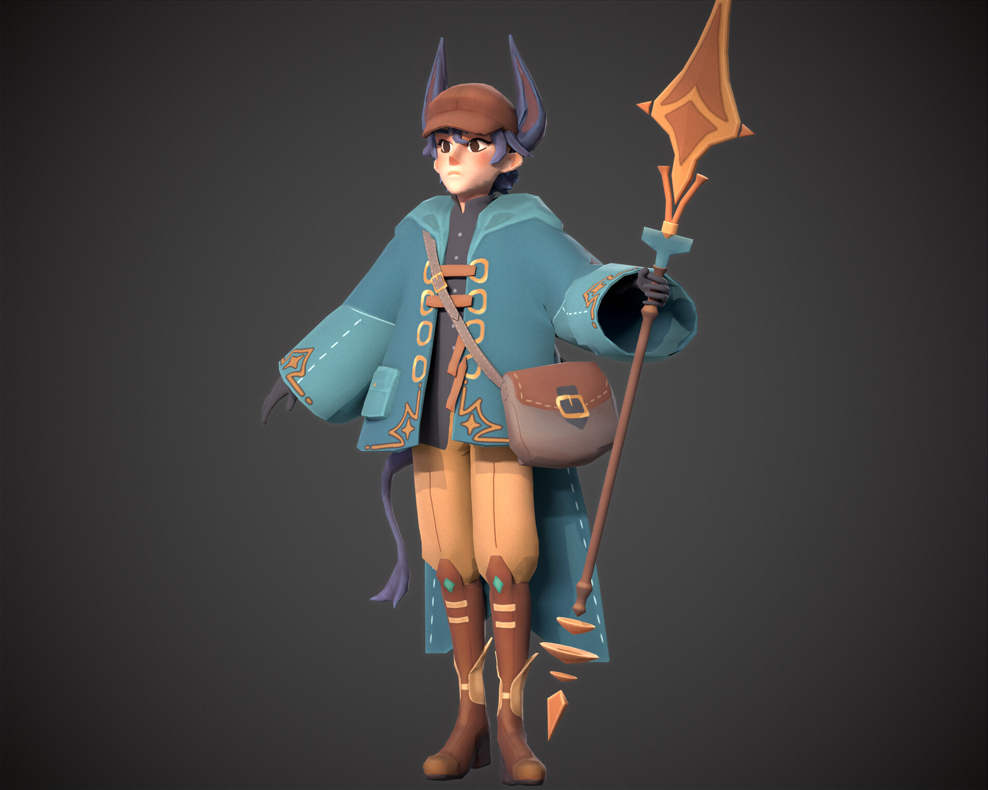 ArtStation - Hand Painted Character