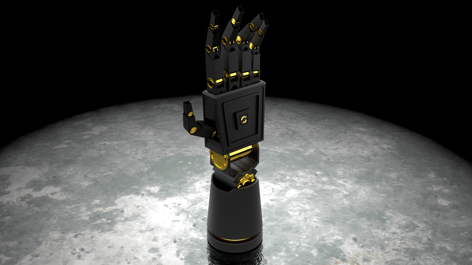 ArtStation - TECHNOLOGICAL HAND