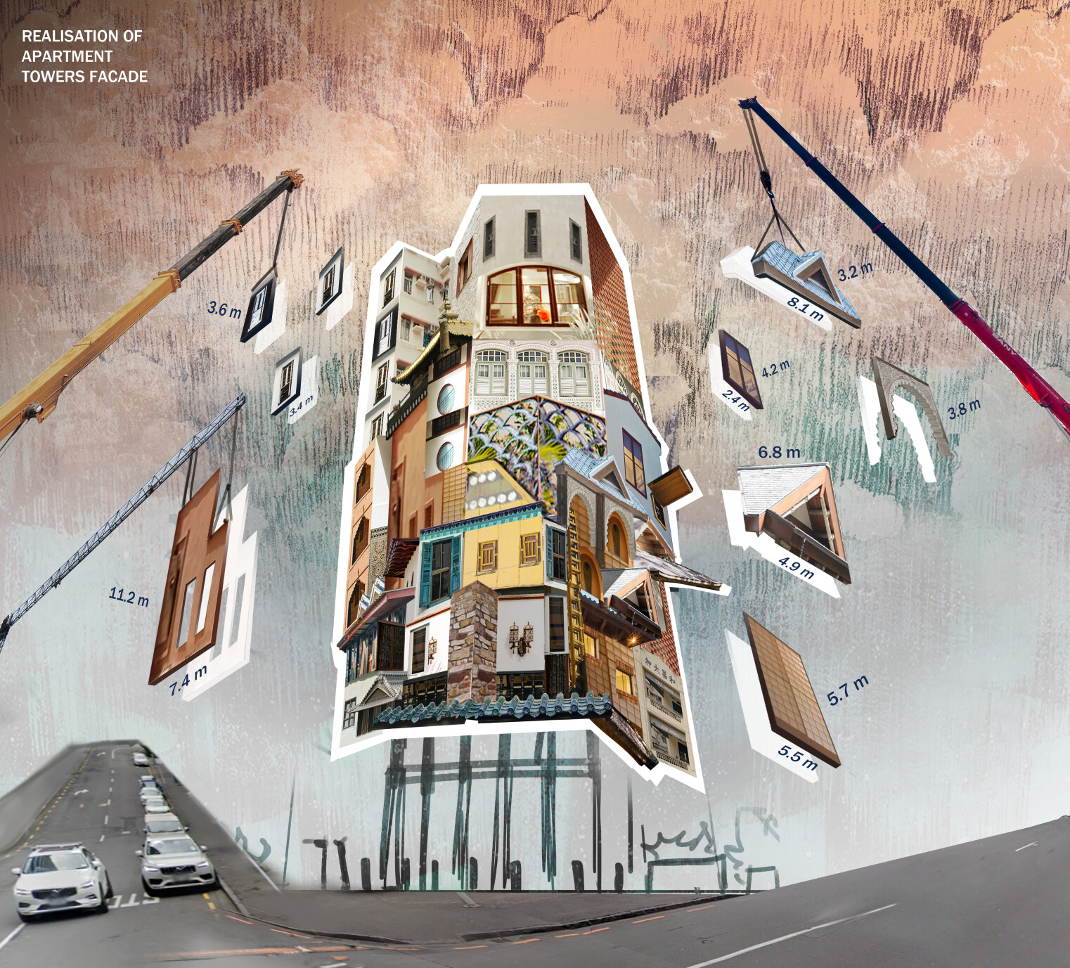 ArtStation - CHANCERY CARPARK "The Patchwork Towers" Complete Binder