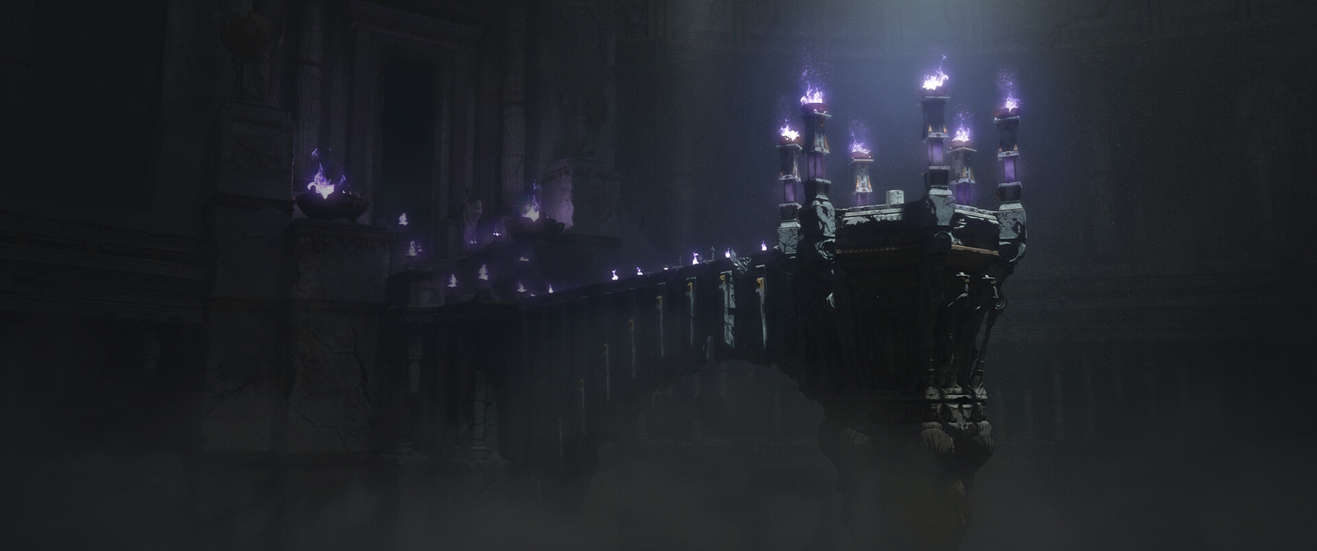 ArtStation - EONIA - TOMB OF THANATOS ( Environment design & Keyframes )