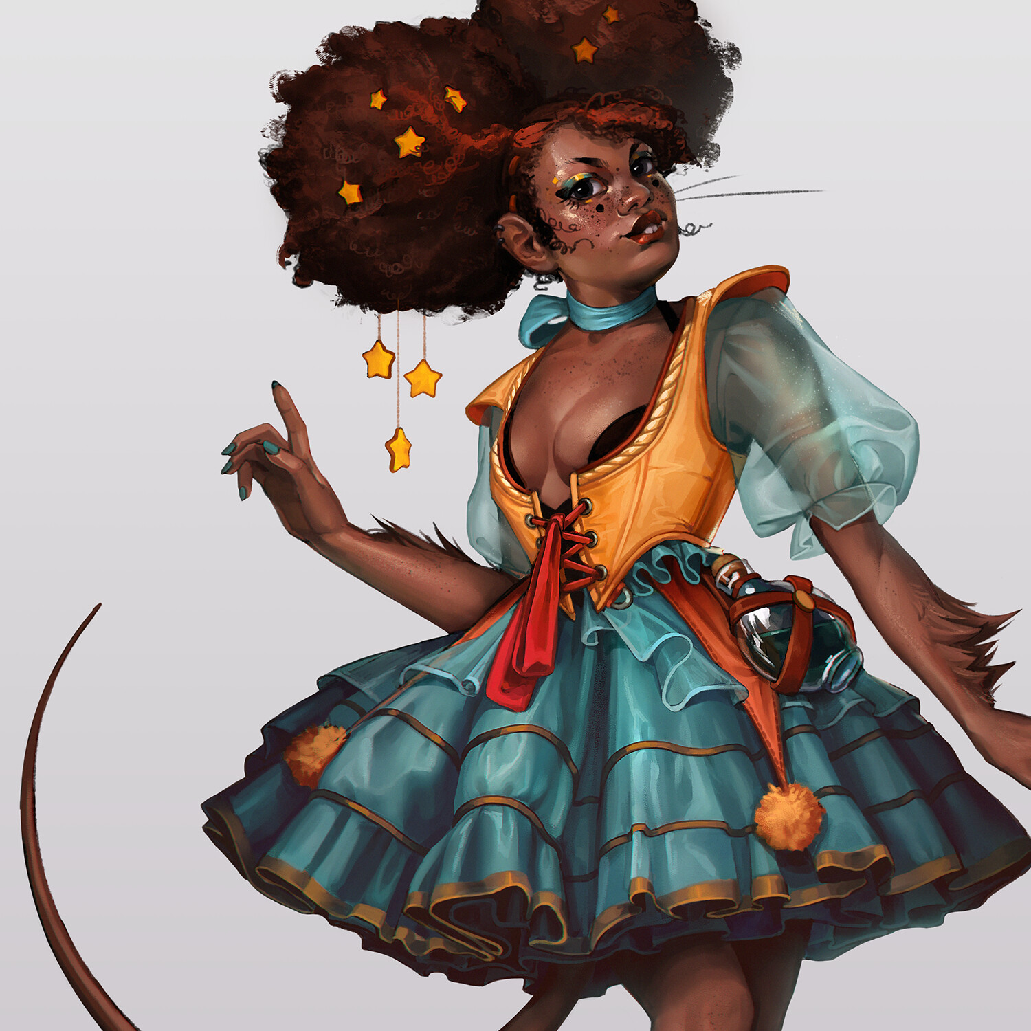 ArtStation - Nia Talia character design