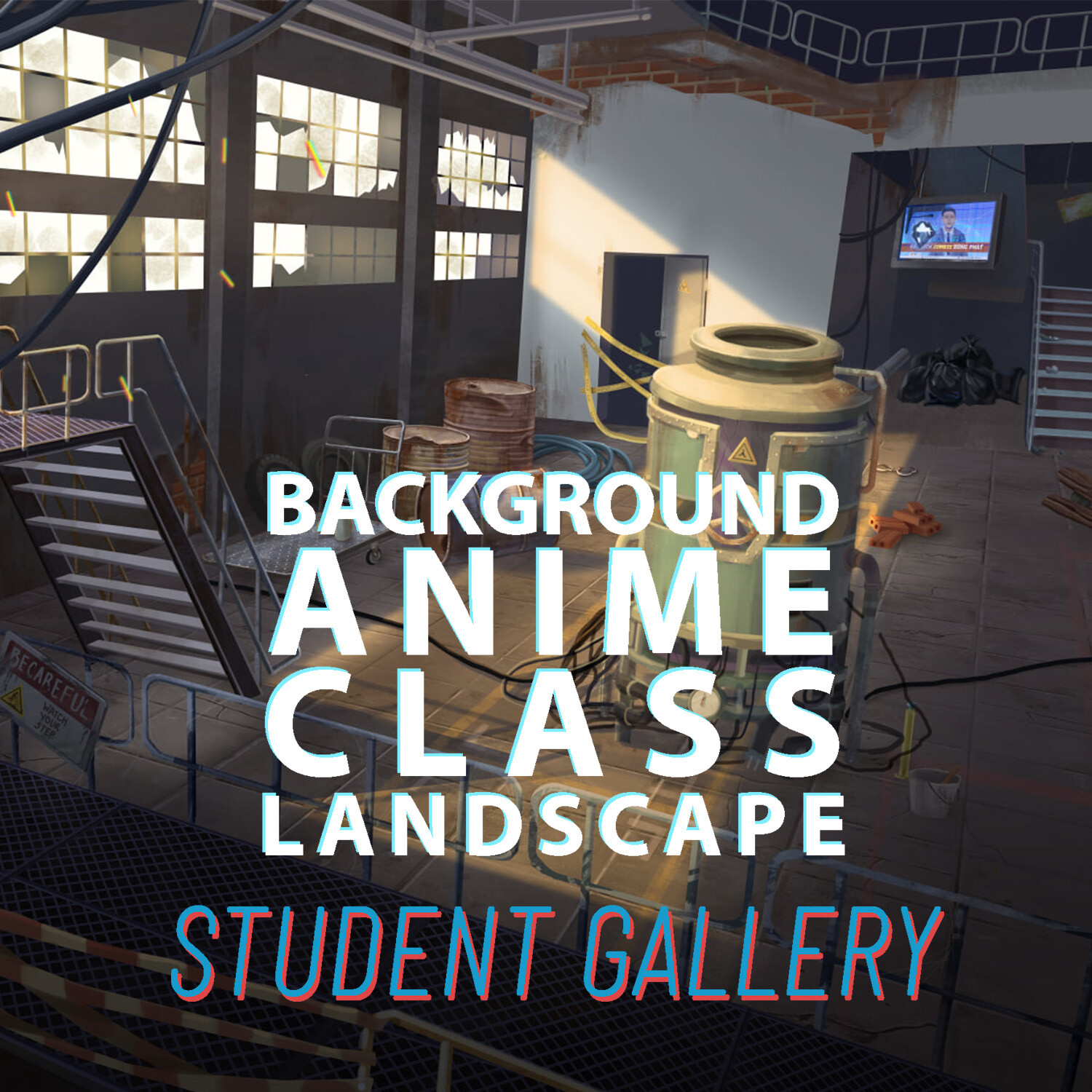 ArtStation - Background Anime Class - Student Gallery 01