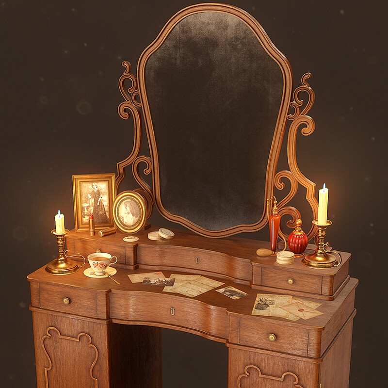 ArtStation - Vanity Table