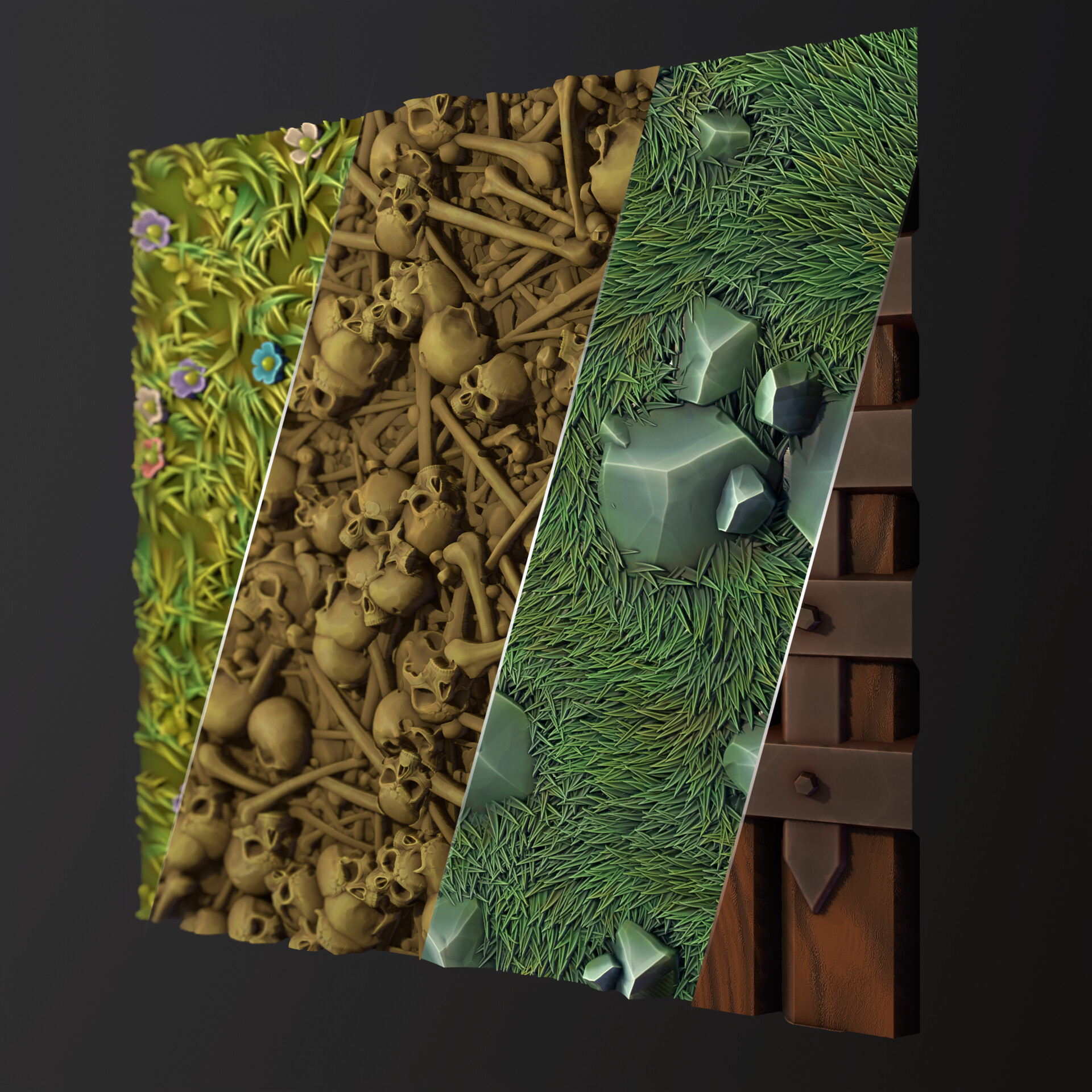 ArtStation - SD Stylized Material Contact