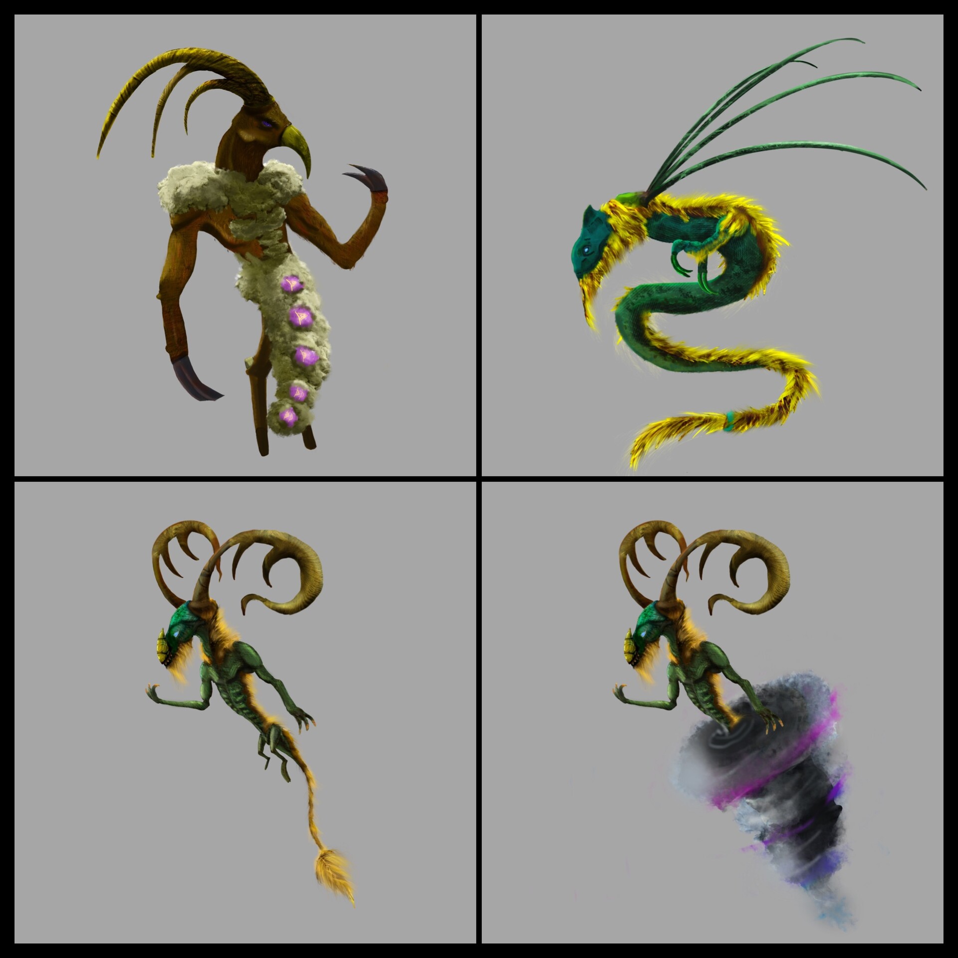 ArtStation - Wind God Project v2