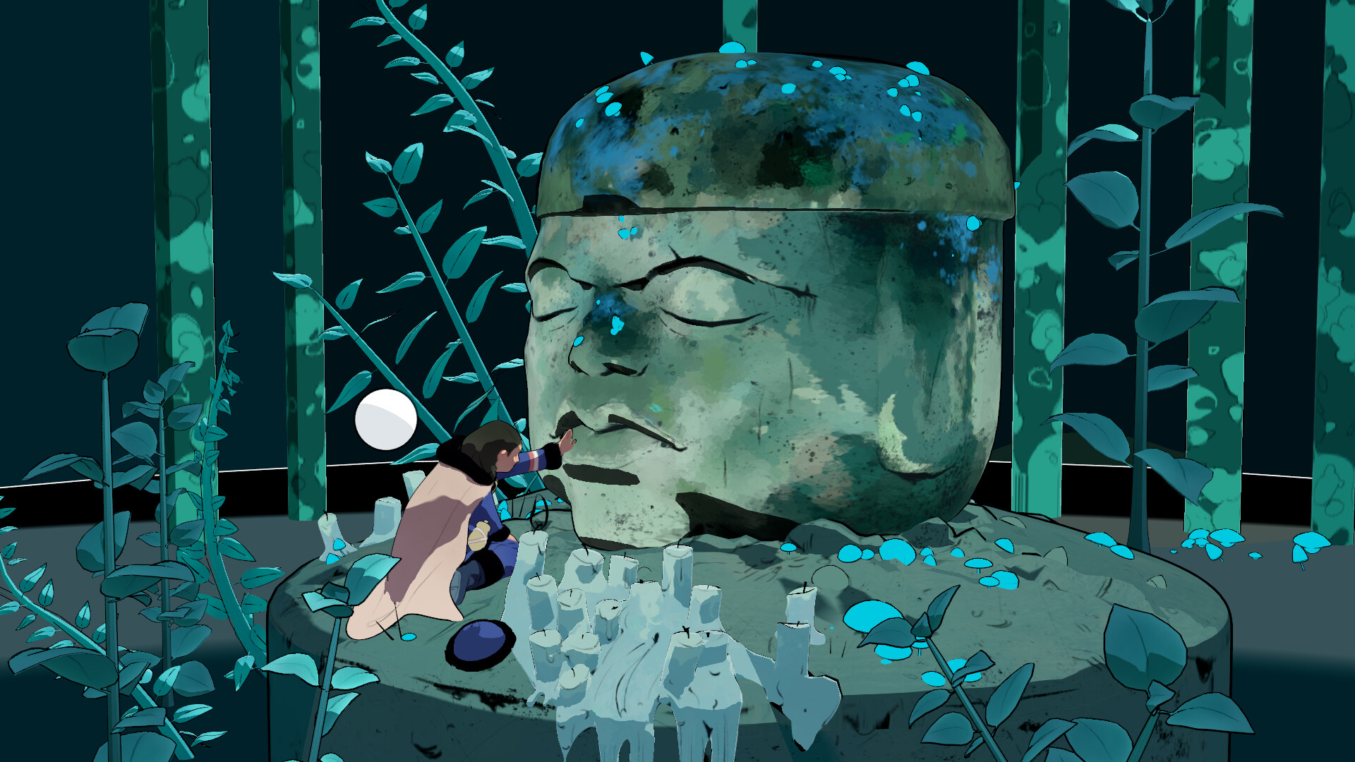 ArtStation - Blue forest 3D fanart (concept art by Miki Montlló)