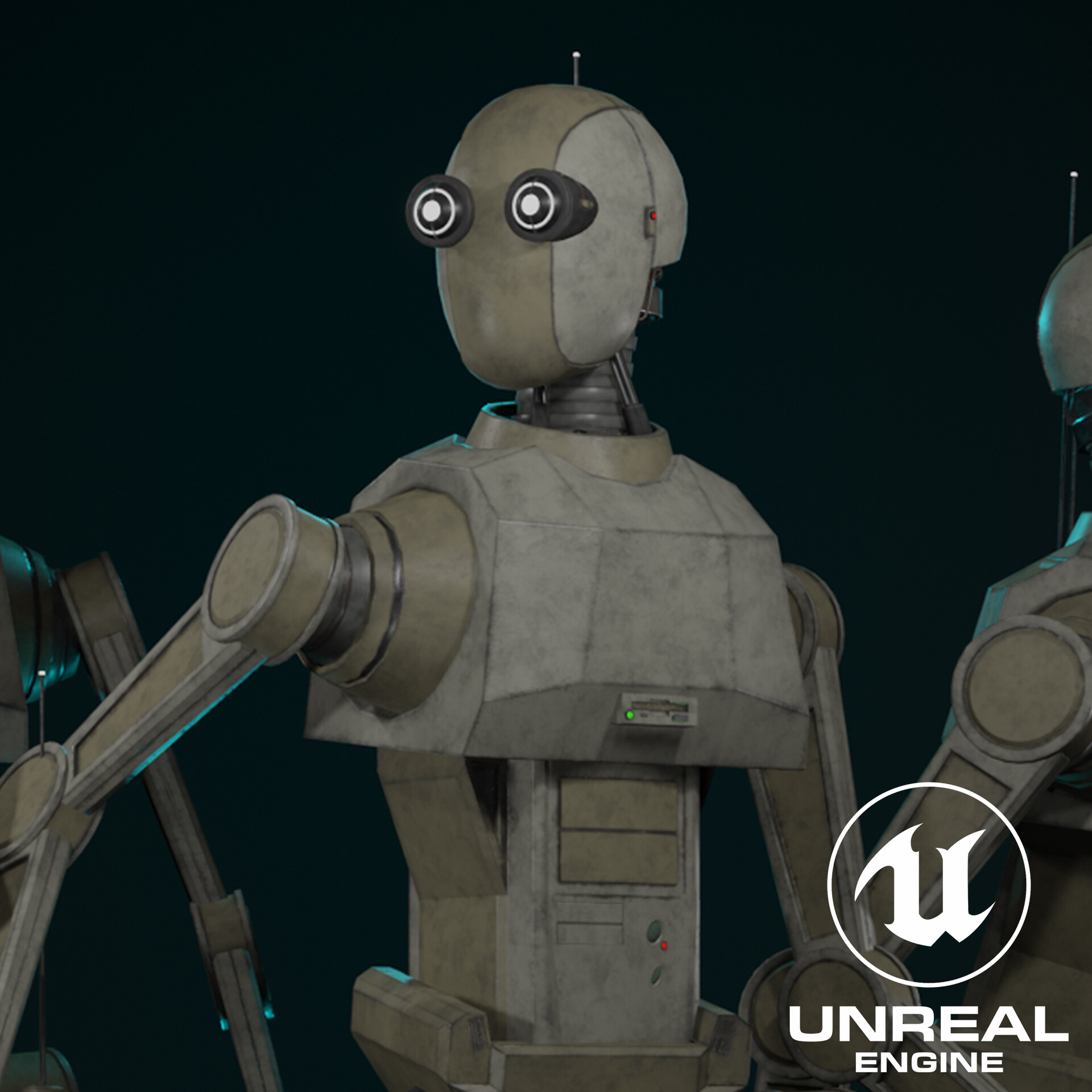 ArtStation - Retro Pc Robot
