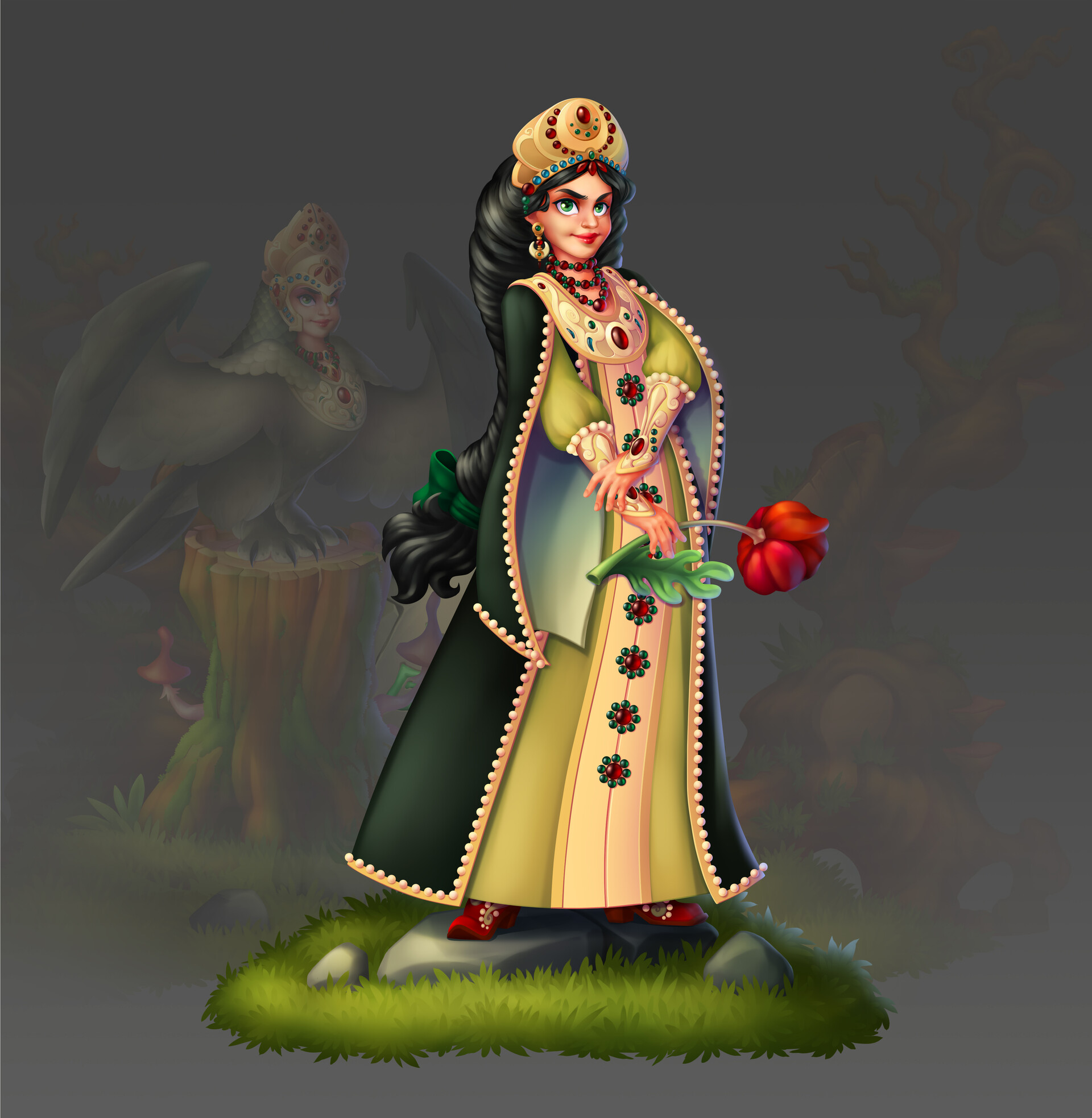 ArtStation - Forest Siren.