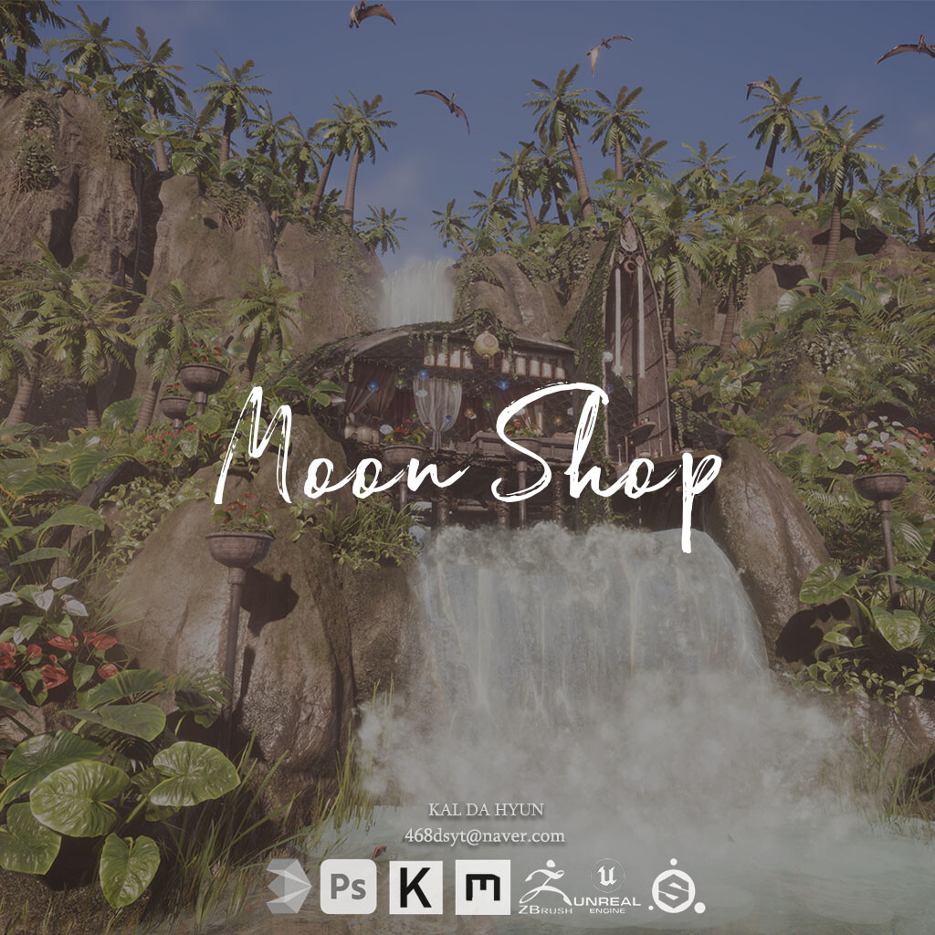 ArtStation - Moon Shop