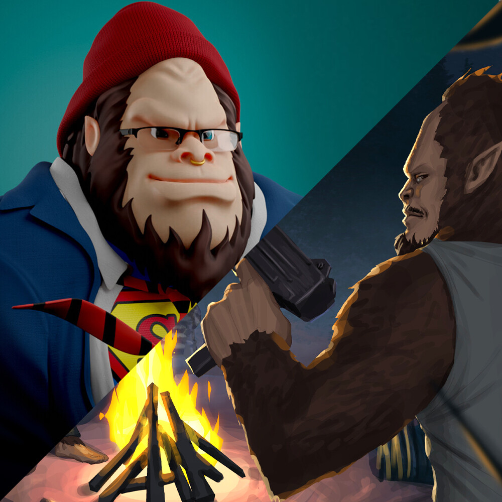 ArtStation - Sasquatch Cartel NFT