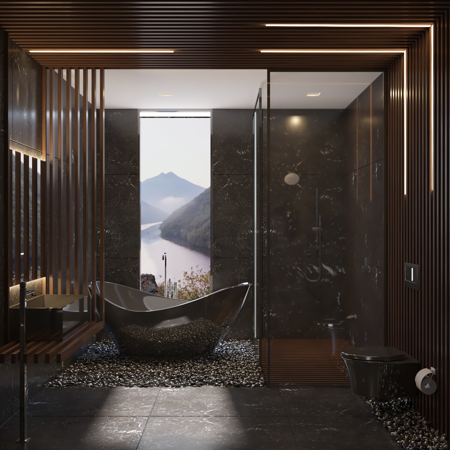 ArtStation - bathroom render