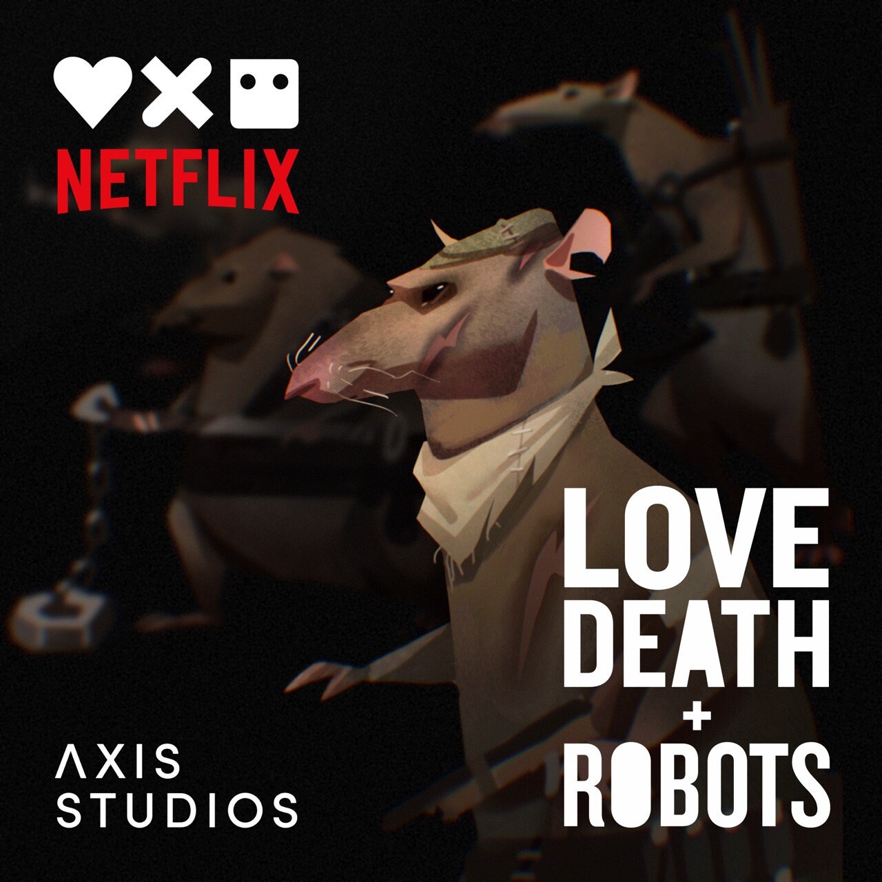 ArtStation - Love, Death & Robots vol.3 - Mason's Rats. Rats Concept art