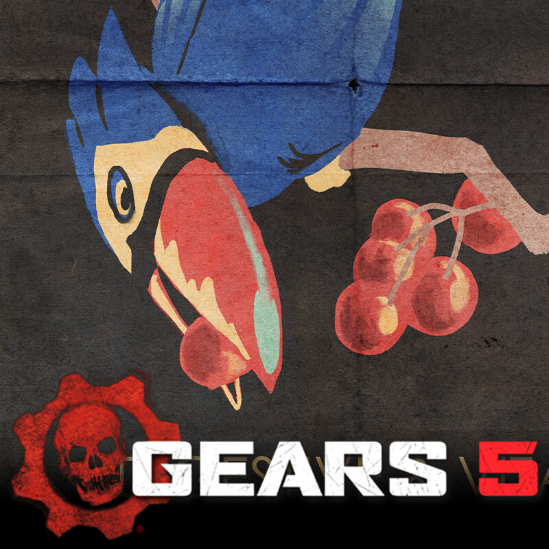 ArtStation - Gears 5: River Posters