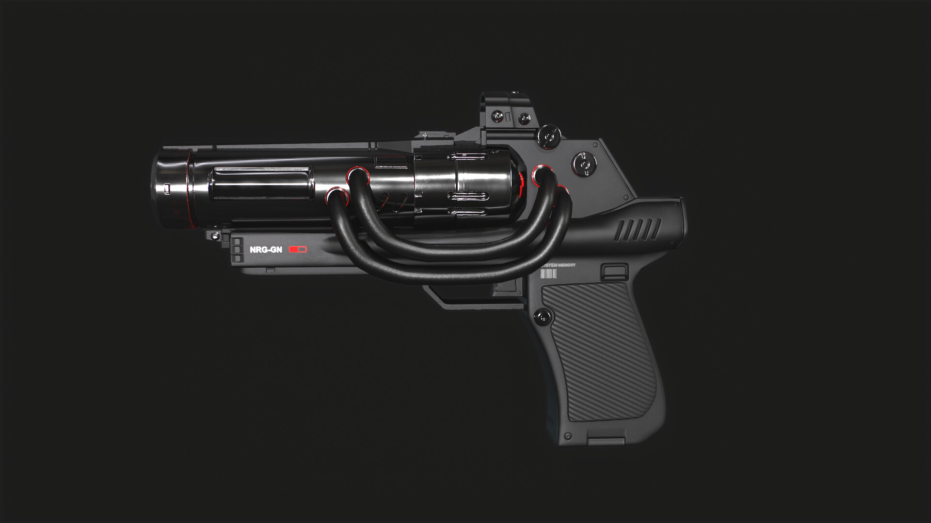ArtStation - Energy Gun