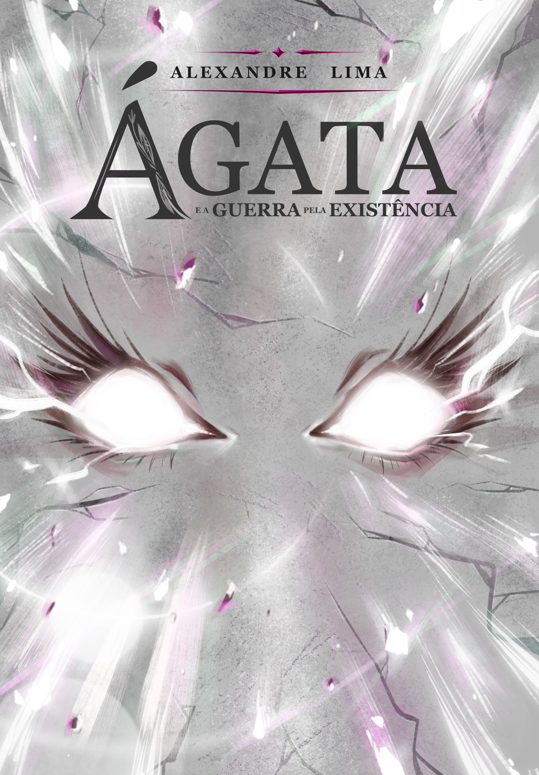 ArtStation - Ágata e a guerra pela existência (Book Cover)