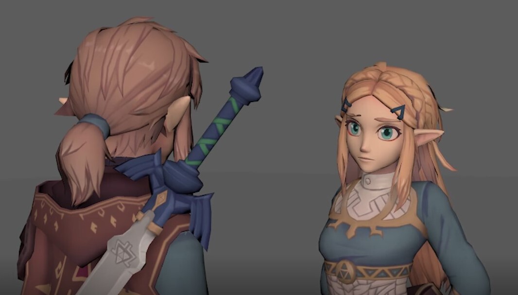 ArtStation - Two characters interaction