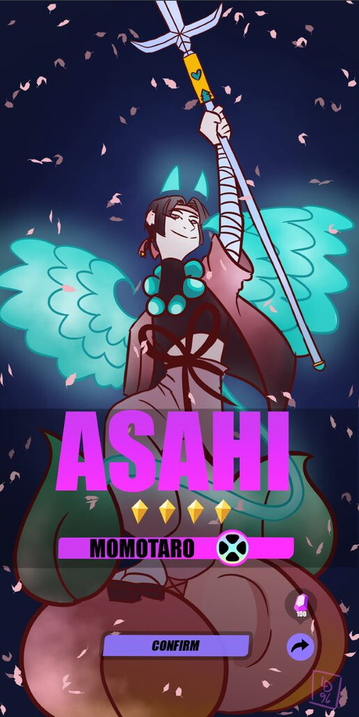 ArtStation - Dislyte OC - Momotaro