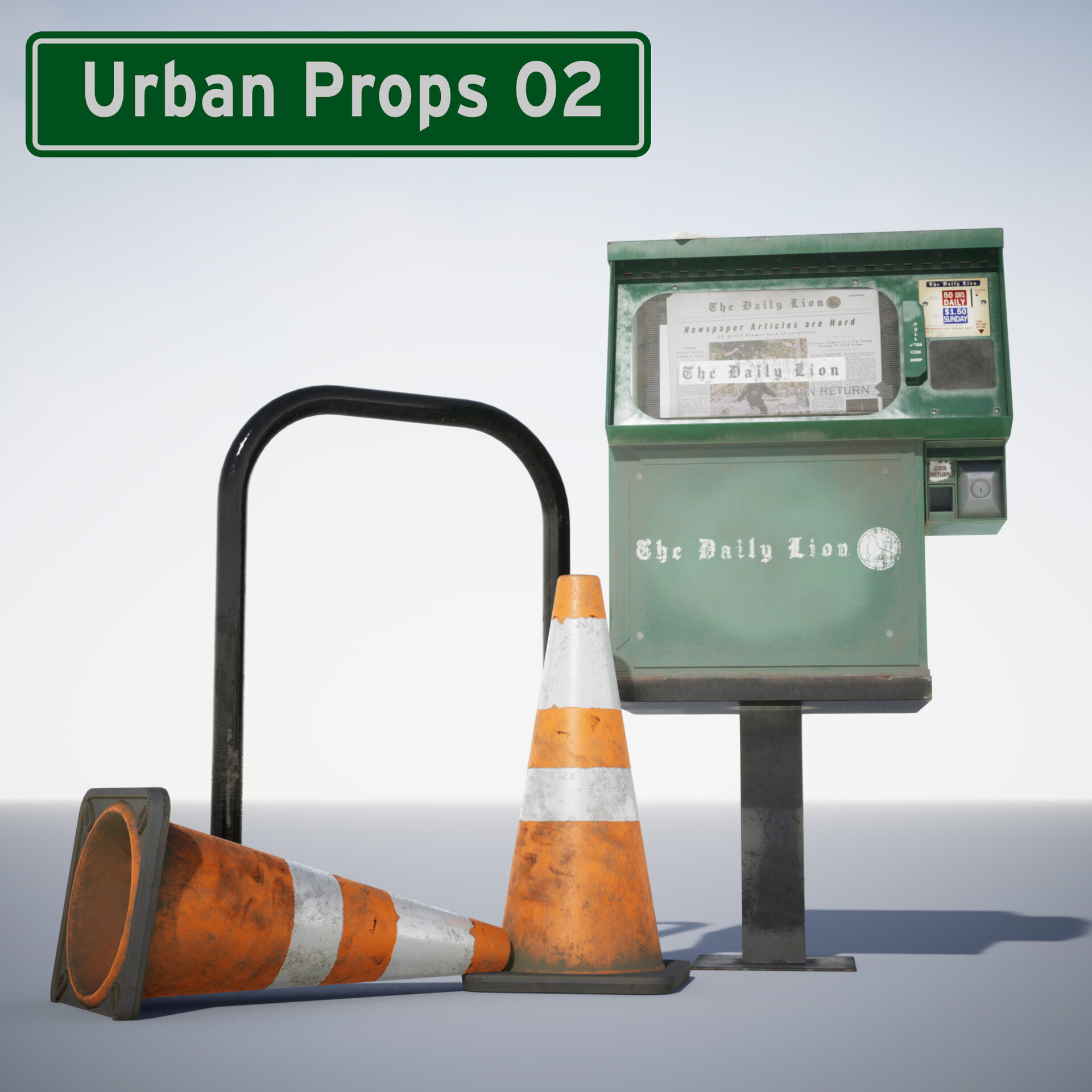 ArtStation - Urban Props 02